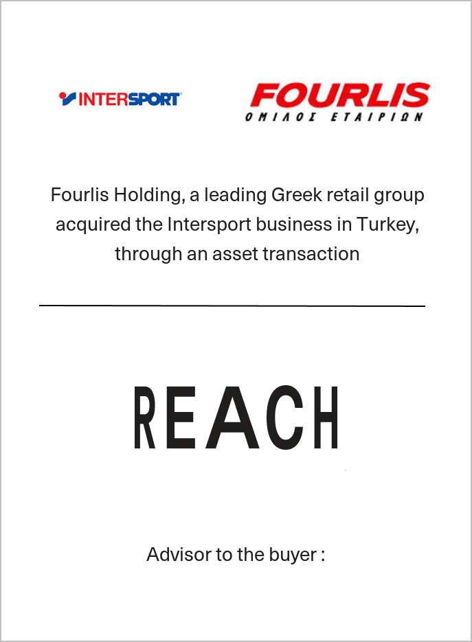 Fourlis Holding has acquired Intersport Turkey