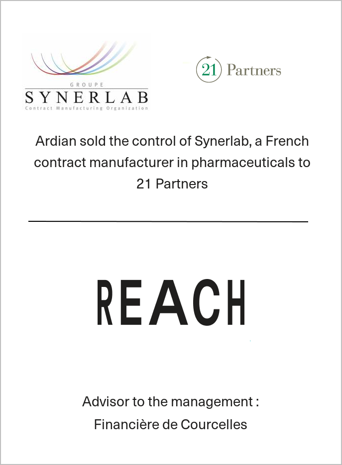 21 Partners has acquired Synerlab