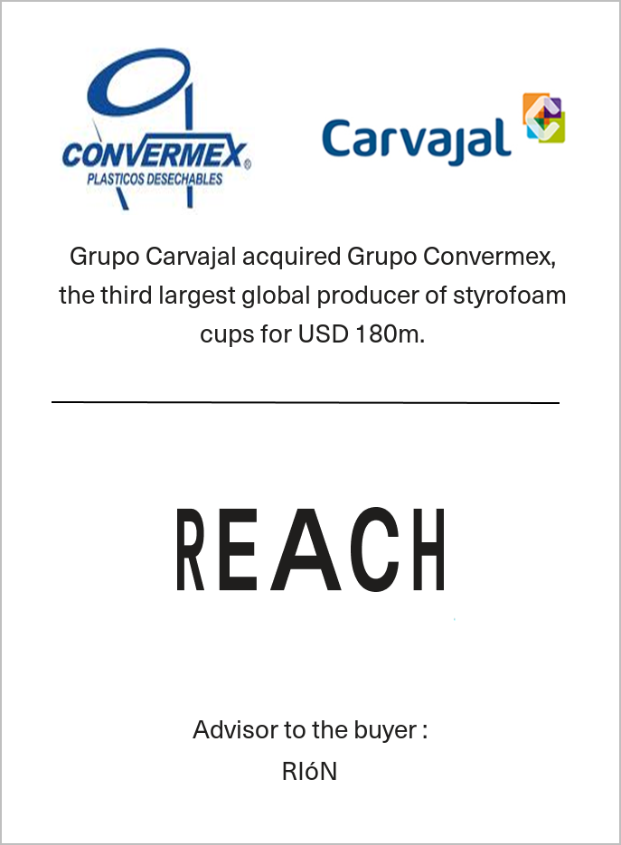 Grupo Carvajal has acquired Grupo Convermex
