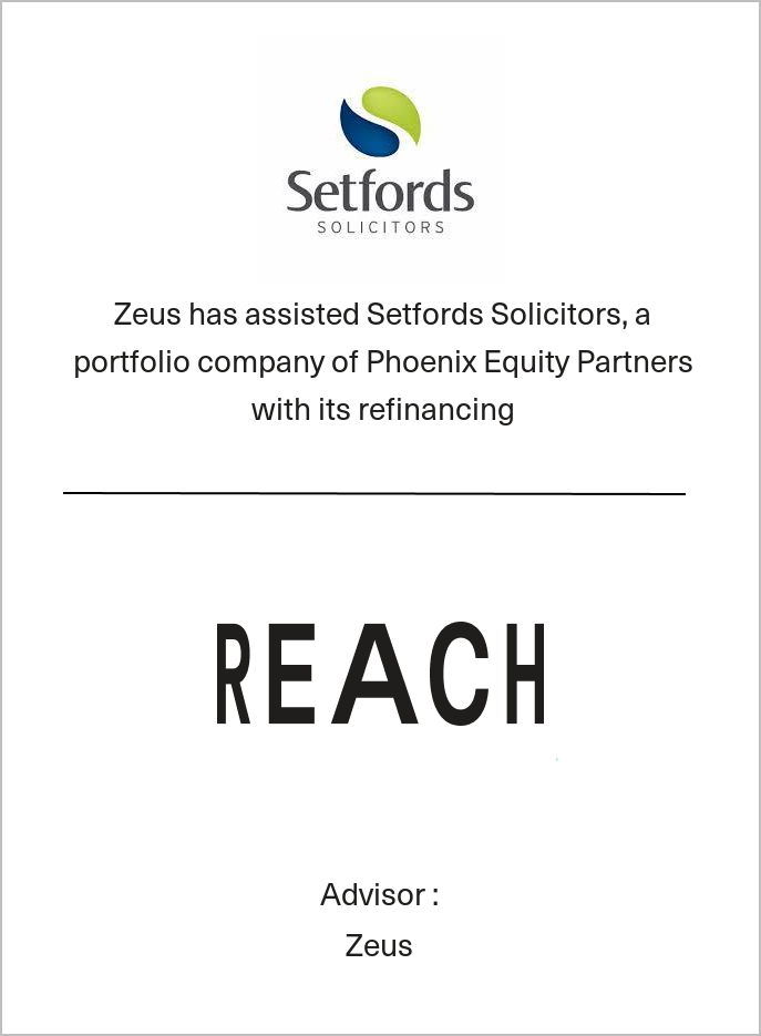 Investment in Setfords Solicitors