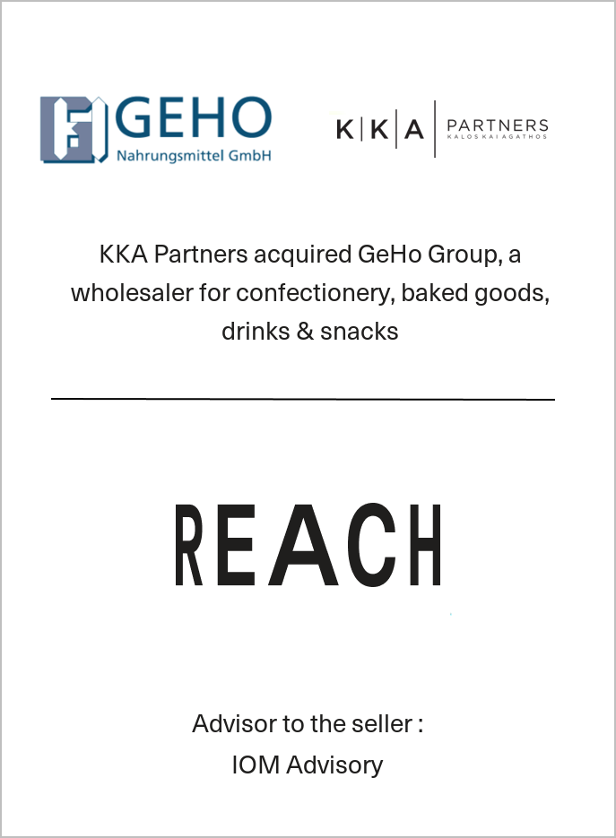 KKA Partners has acquired GeHo Group